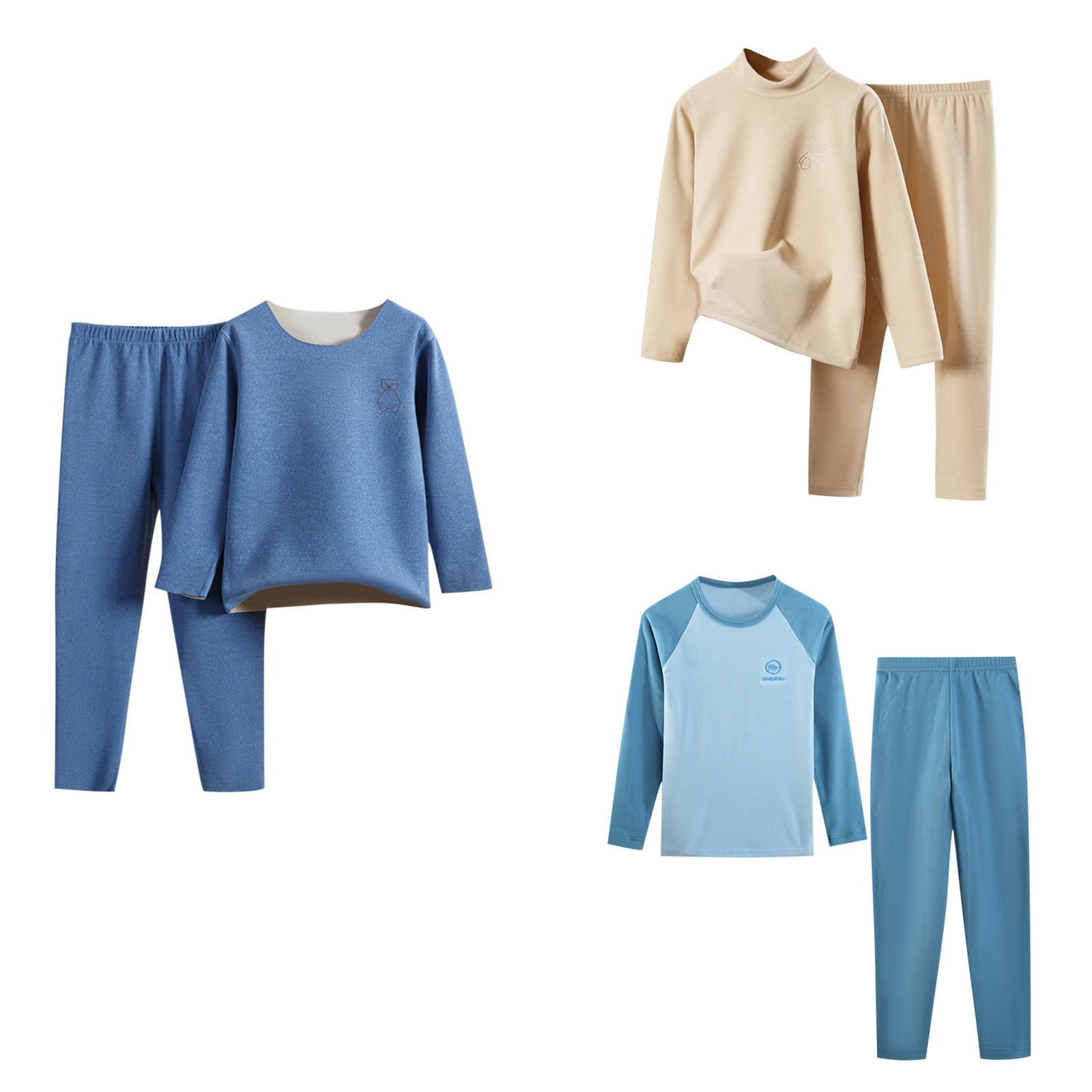 Antinious Winter Boys Girls Long Sleeve Outfits,Toddler Casual Pajams ...