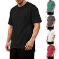 Antinious Men Multi Pocket Short Sleeve Loose Versatile Trendy T-Shirts ...