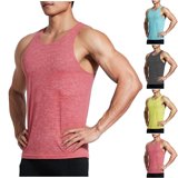 Antinious Men Solid Breathable Outdoor Round Neck Sleeveless Pullover ...