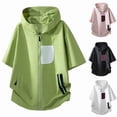 Antinious Men UPF50+ Sunscreen Outdoor Beach Breathable Hooded Short ...