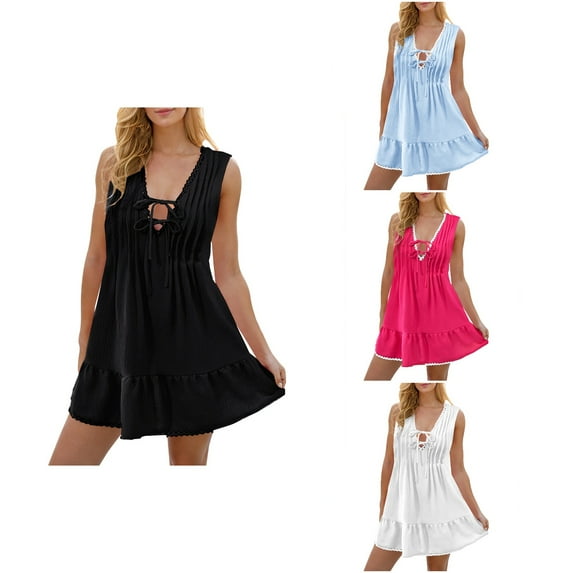 Antinious Summer Beach Dresses for Women,Summer Dresses for Women ...