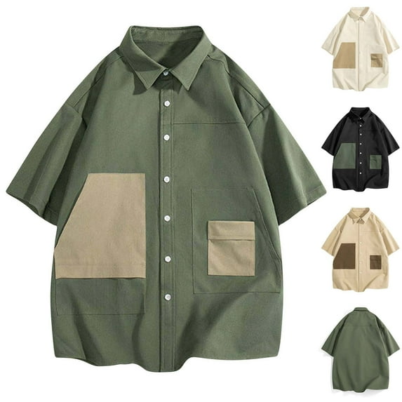 Antinious Summer Beach Shirt Men,Oversized Tshirts for Man,Mens Short ...