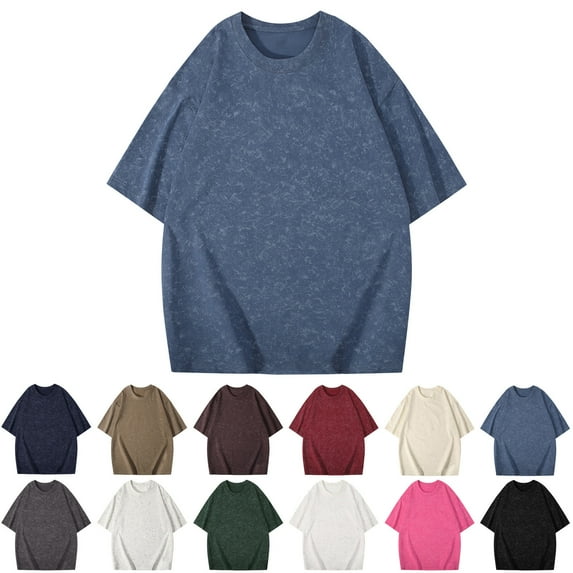 Antinious Men Summer Casual Fashion Solid Round Neck Blouses,Army Green ...