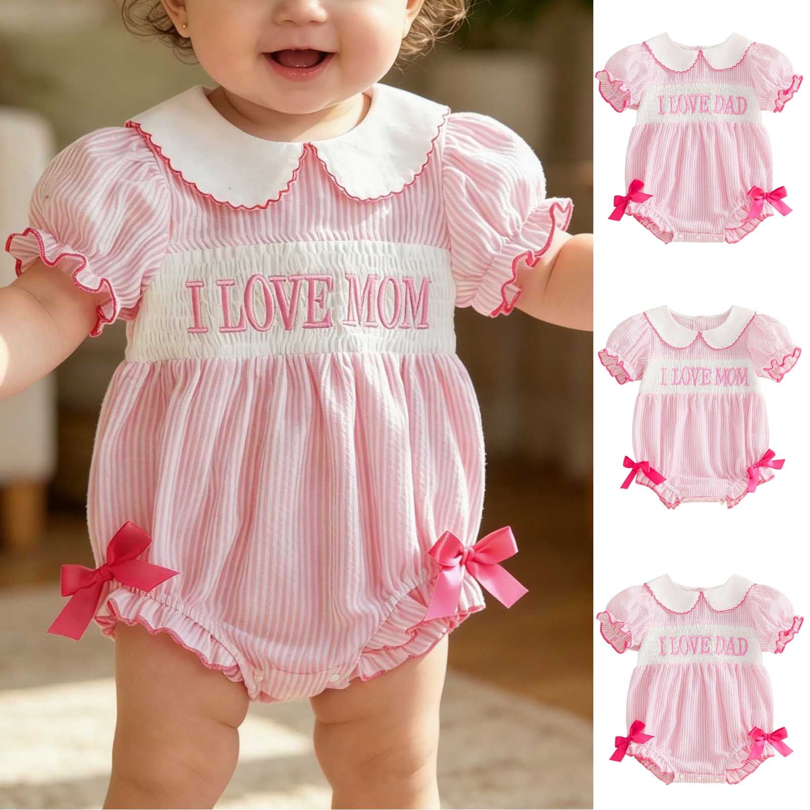 Antinious Toddler Collar Puff Sleeve Check Letter Embroidery Trendy ...