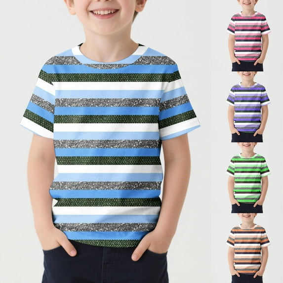 Antinious Toddler Summer Printed Recreational Sports Breathable with ...