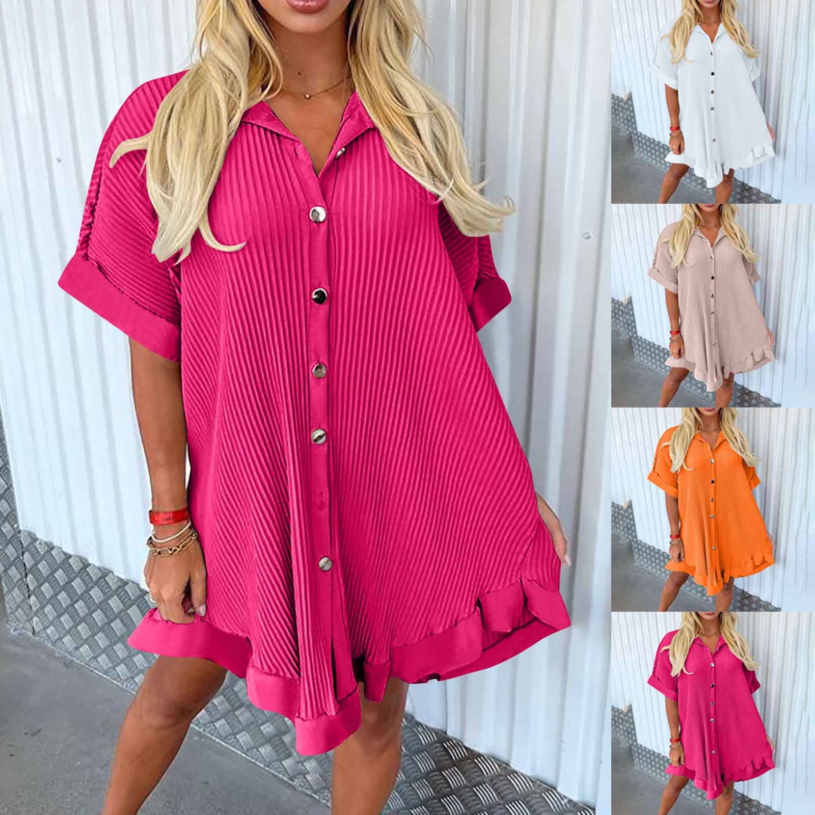 Antinious Womens Dresses for Party,Ladies Casual Beach Dress,Summer ...