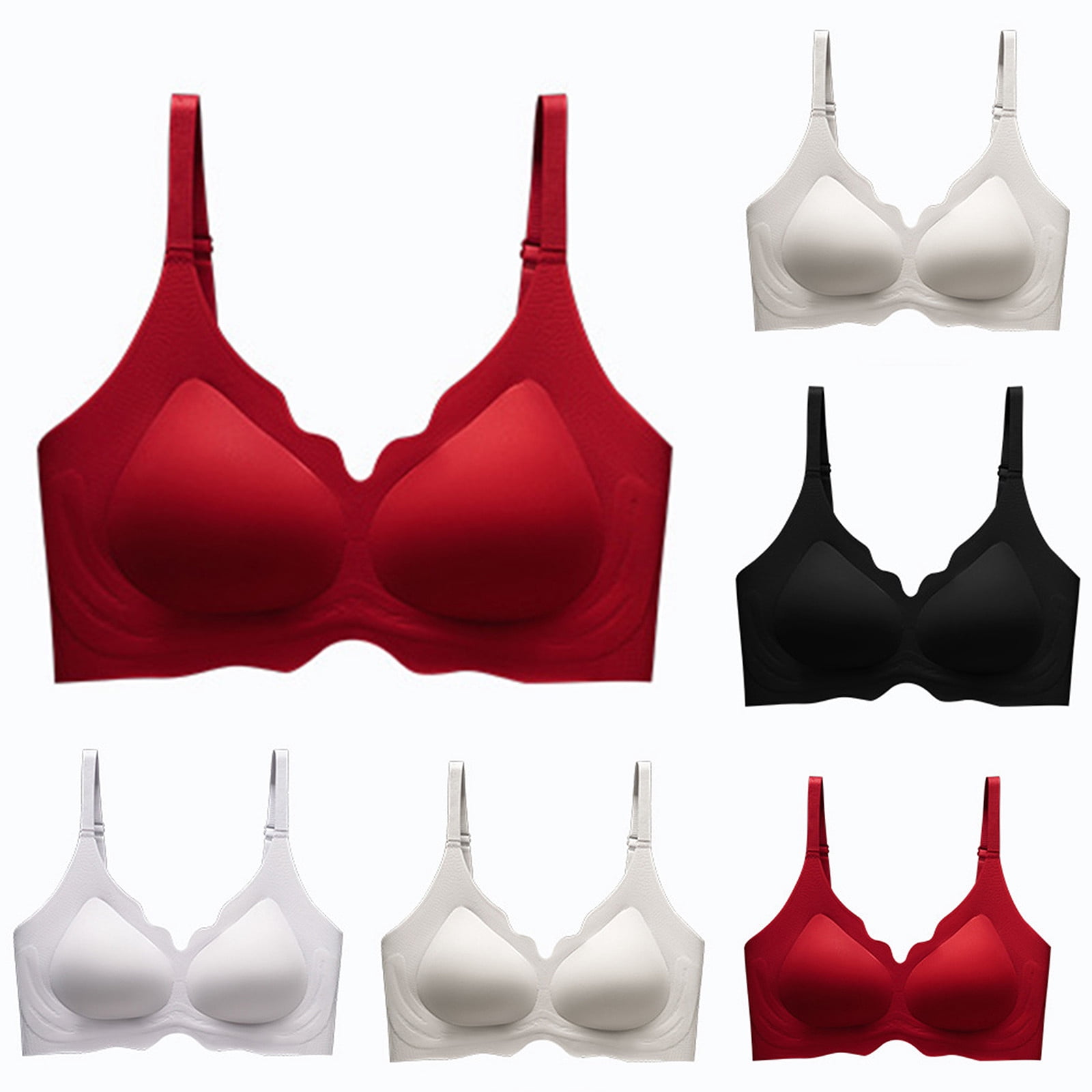 Antinious Womens Wireless Bras,Summer Plus Size Bra for Women,Womens ...