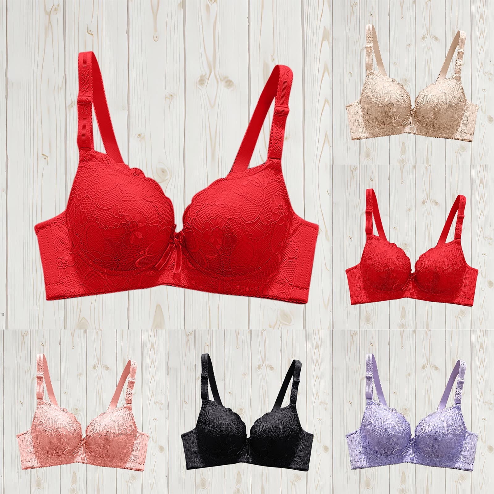 Antinious Womens Wireless Bras,Summer Plus Size Bra for Womens,Women's ...