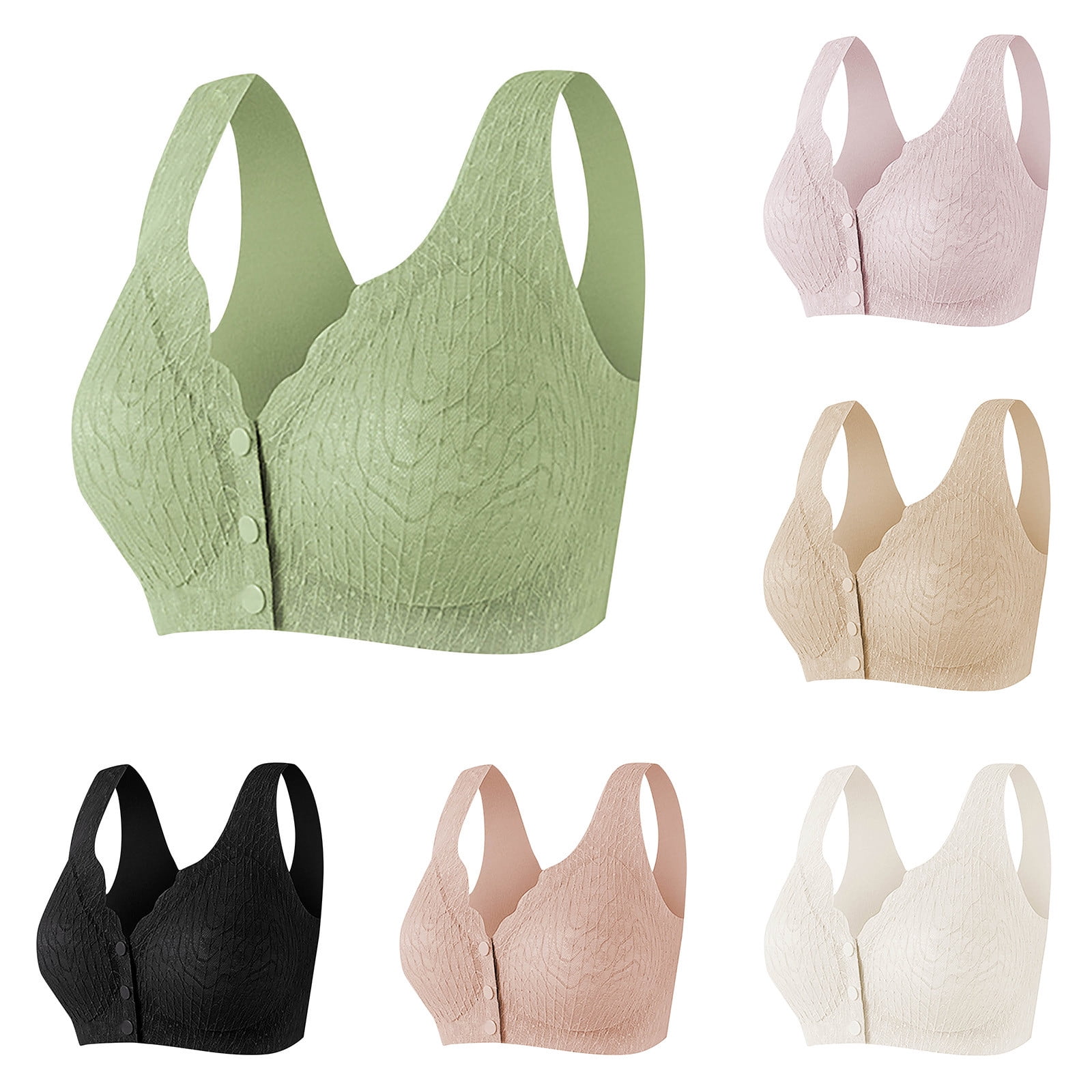 Antinious Womens Wireless Bras,Summer Plus Size Bra for Womens,Woman's ...