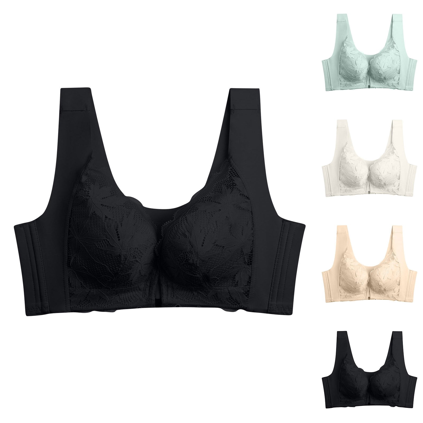 Antinious Womens Wireless Bras,Summer Plus Size Bra for Womens,Women ...