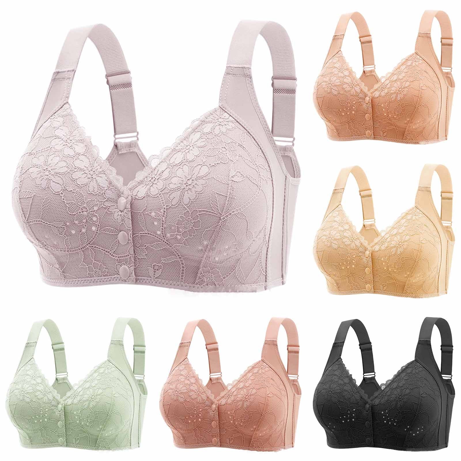 Antinious Womens Wireless Bras,Summer Plus Size Bra for Womens,Women's ...