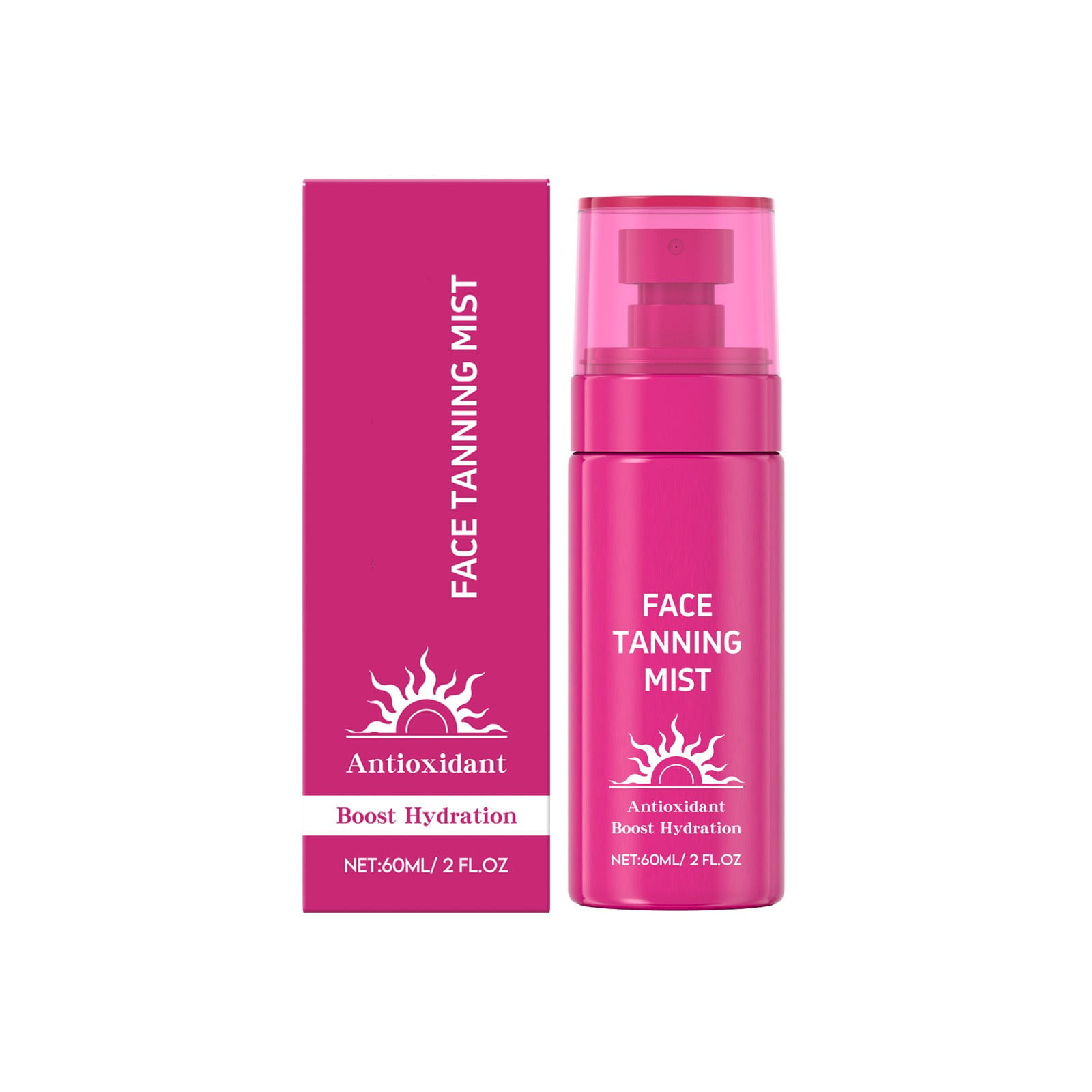 Antioxidant Face Tanning Micromist. Sunless Self Tanning Face Mist with ...