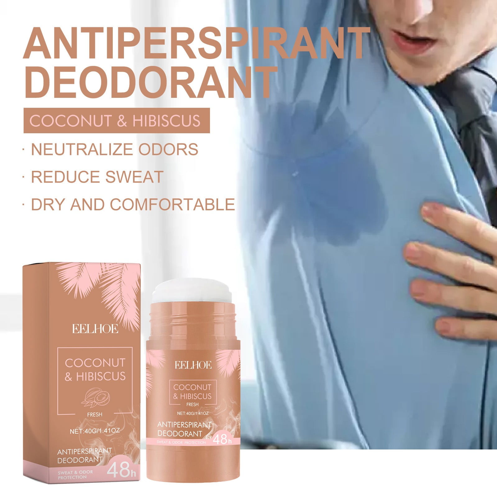 Antiperspirant Body Lotion, Antiperspirant Stick for Men and Women ...