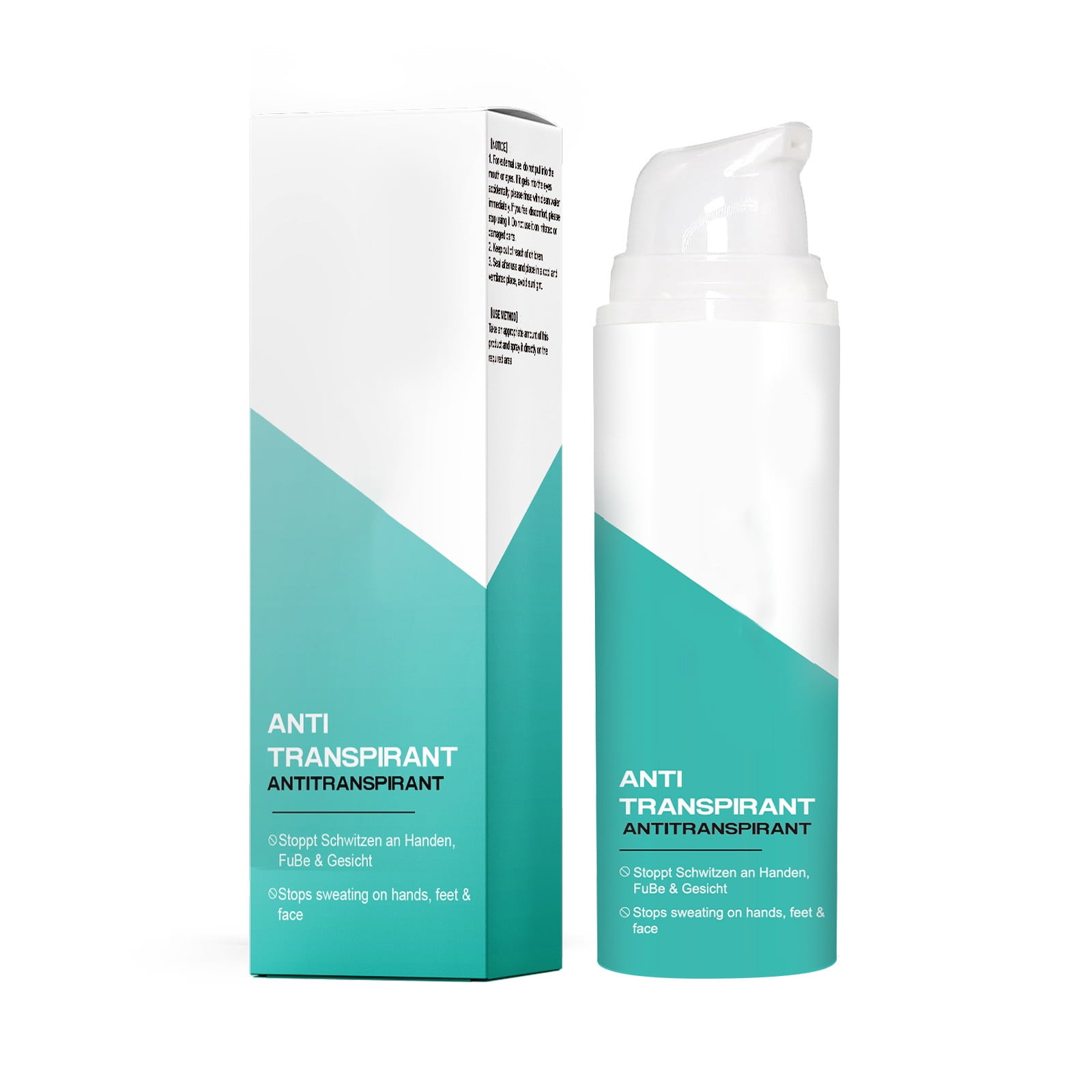 Antiperspirant Set Against Heavy Sweating Antiperspirant Spray + Gel ...