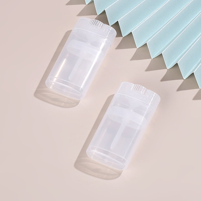 Antiperspirant Tube Oval Lip Balm Tubes With Lids Plastic Lip Lipstick ...