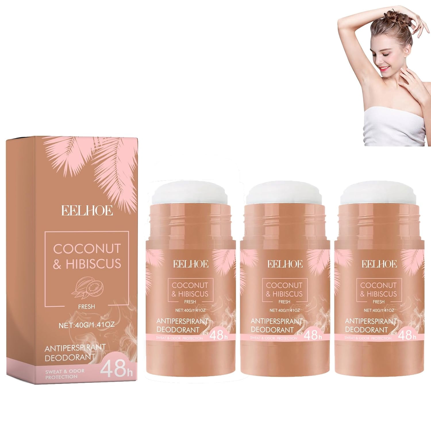 Antiperspirant deodorant stick for women 48 hours sweat and odour ...