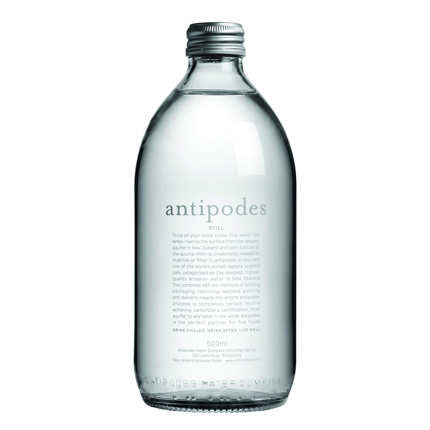 Antipodes - Still Water - 16.9 oz (500mL) (12 Glass Bottles) - Walmart.com