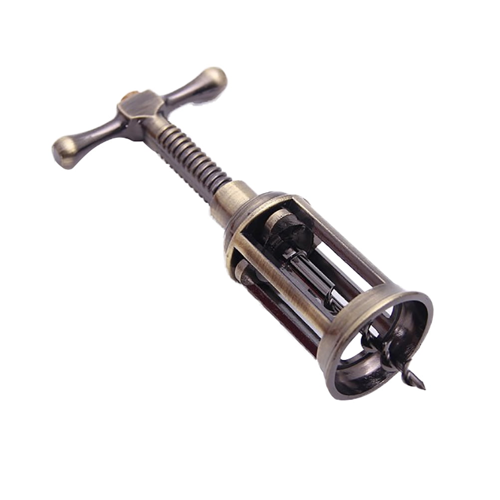 Antique Alloy Wine Bottle Opener Portable Corkscrew Wine Bottle Opener ...