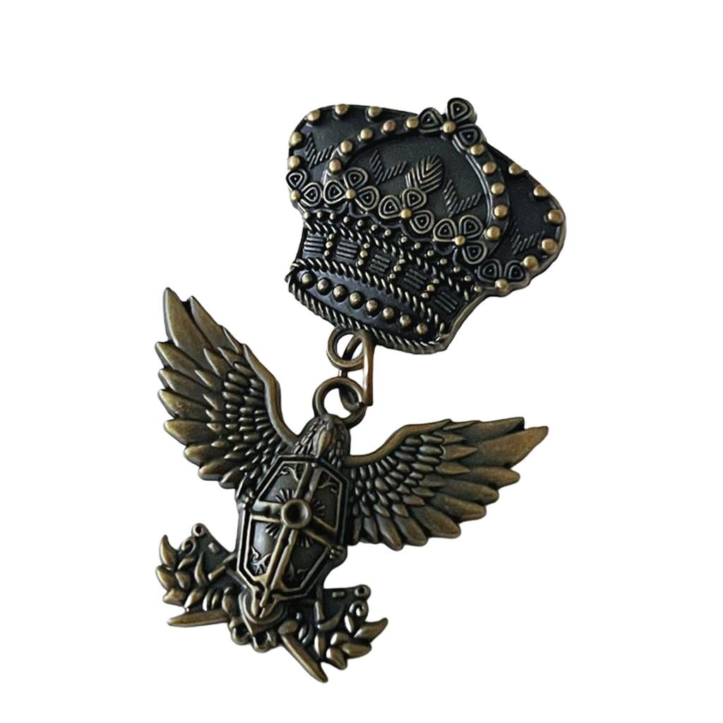 Antique Badge Historical Emblem Martial Enthusiast Badge Brooch Pin for ...