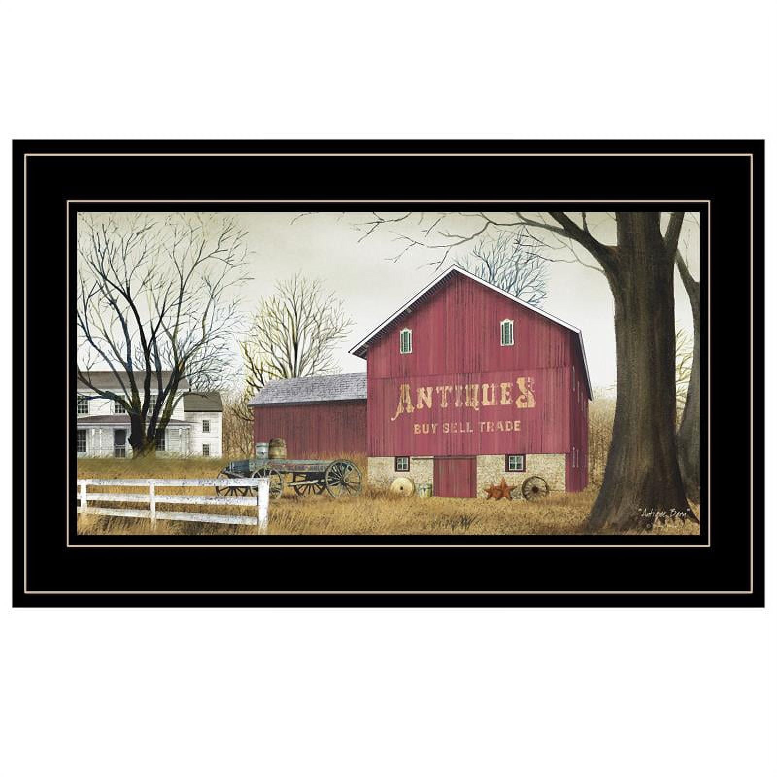 Antique Barn By Billy Jacobs Printed Framed Wall Art Wood Multi-Color ...