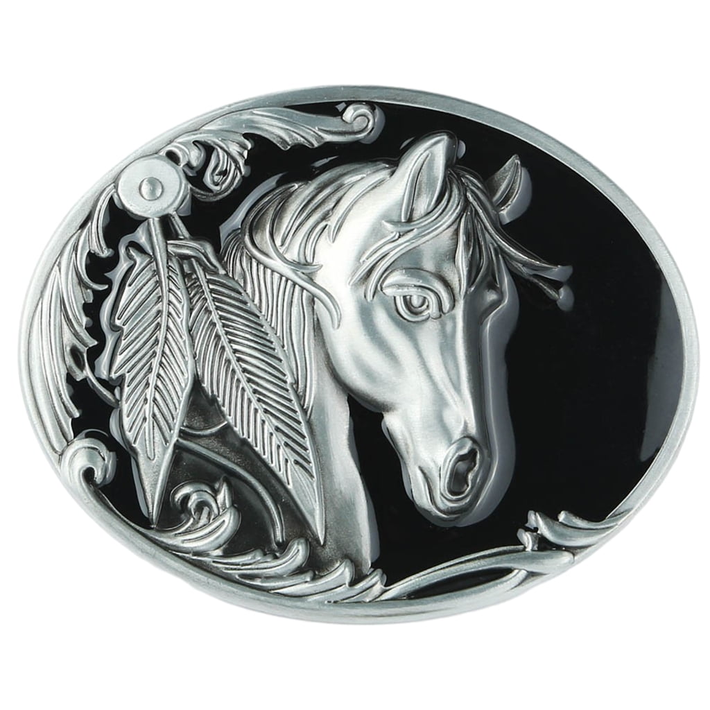 Antique Belt Buckle Horse Head Belt Buckle for Men Ornament Gift Belt ...