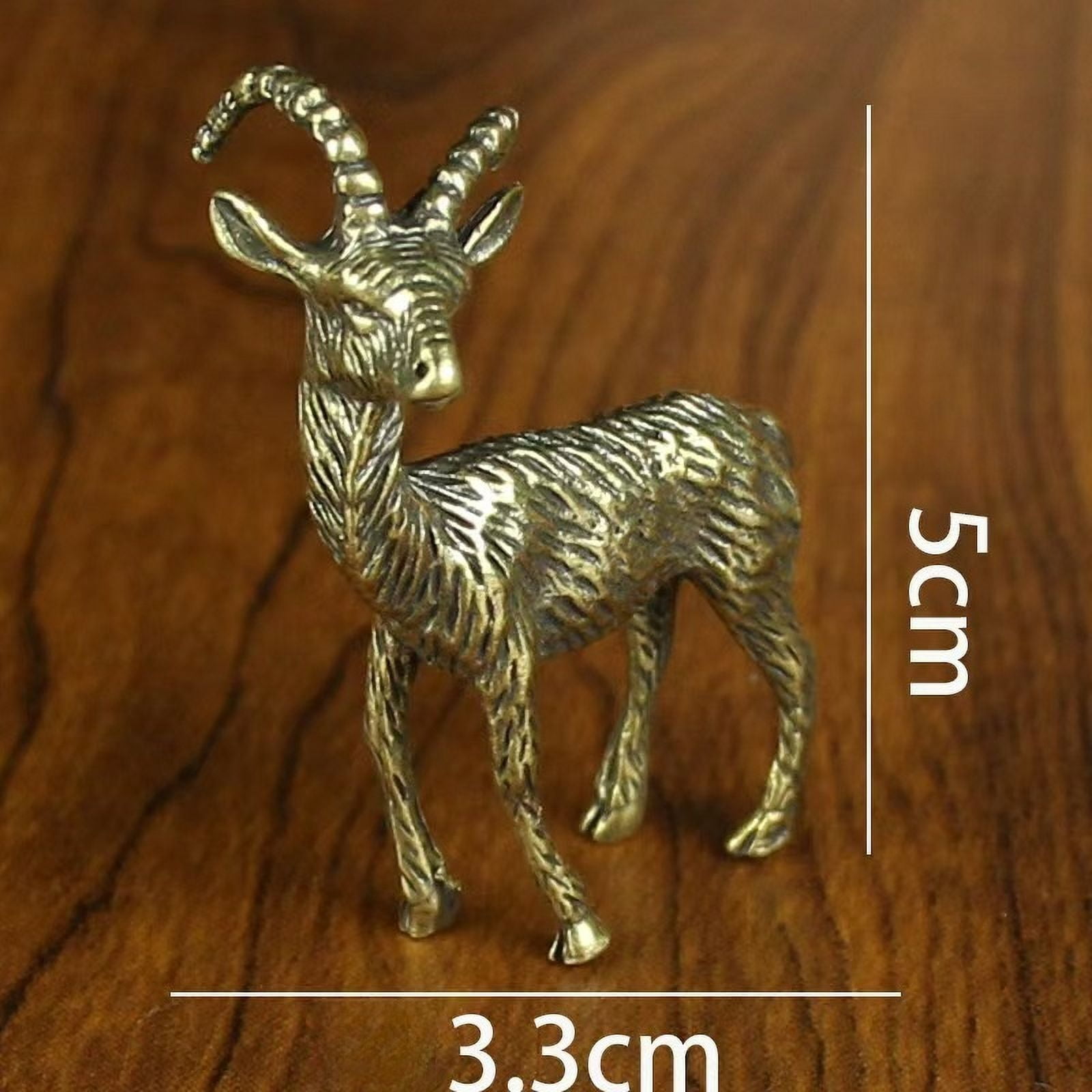 Antique Brass Elephant Tea Pet Miniature Simulation Animal Ornaments ...