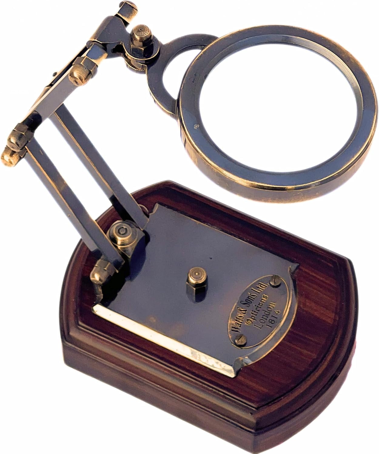 Antique Brass Magnifying Glass – Vintage Design with Coated Lens ...