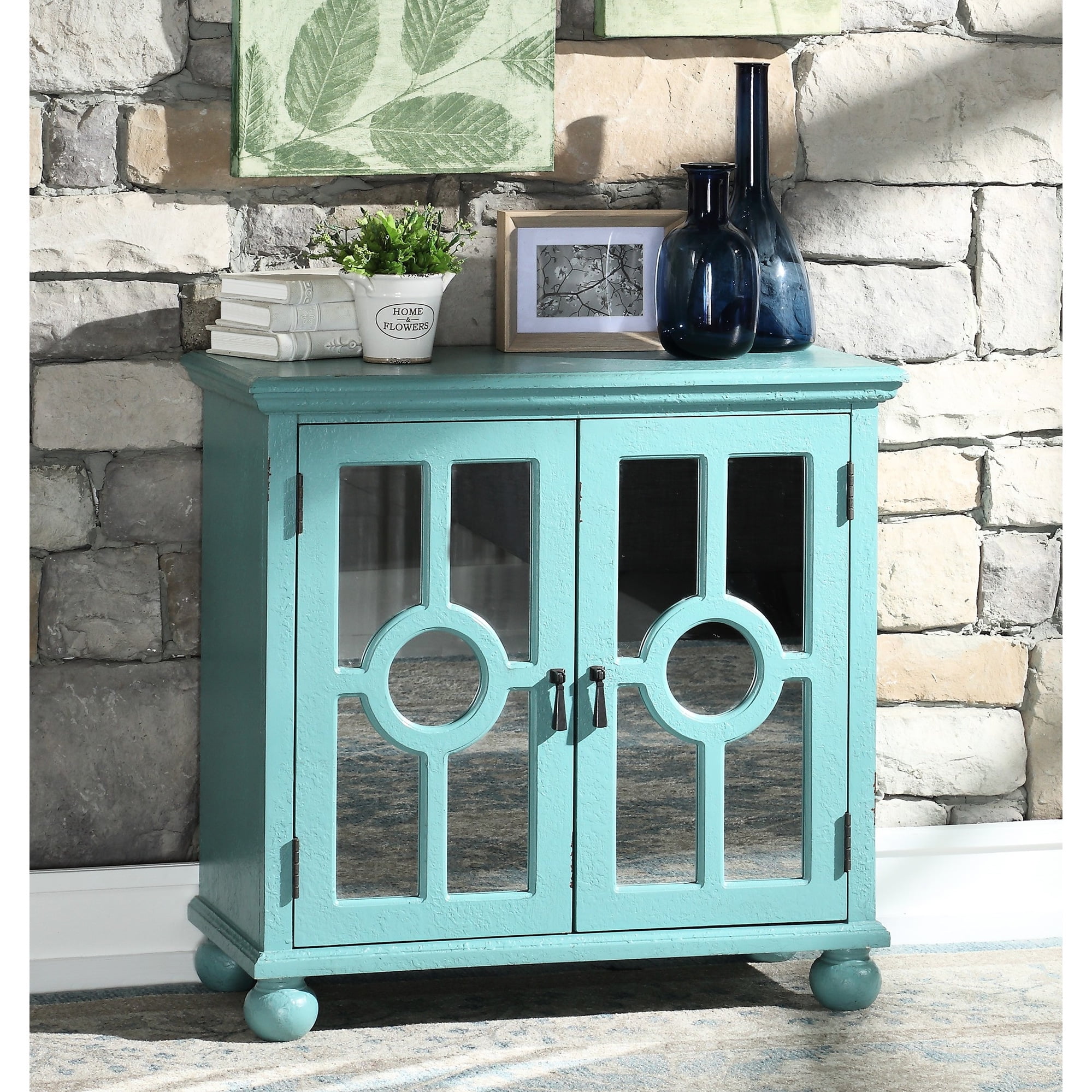 Antique Brass Pendant Pulls Accent Chest With Finish - Bedroom Storage ...