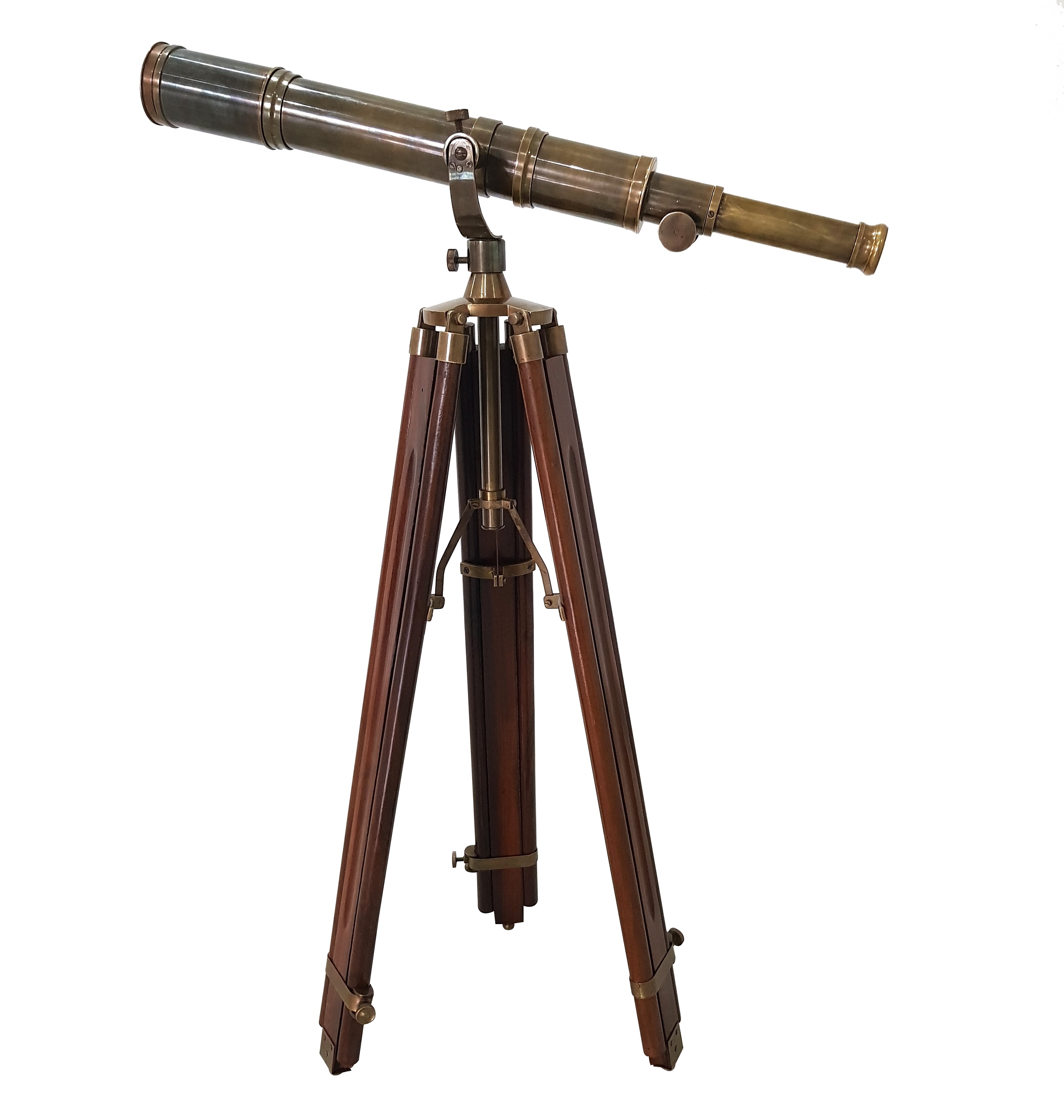 Antique Brass Telescope Traditional Home Decor Arc Design Adjustable ...