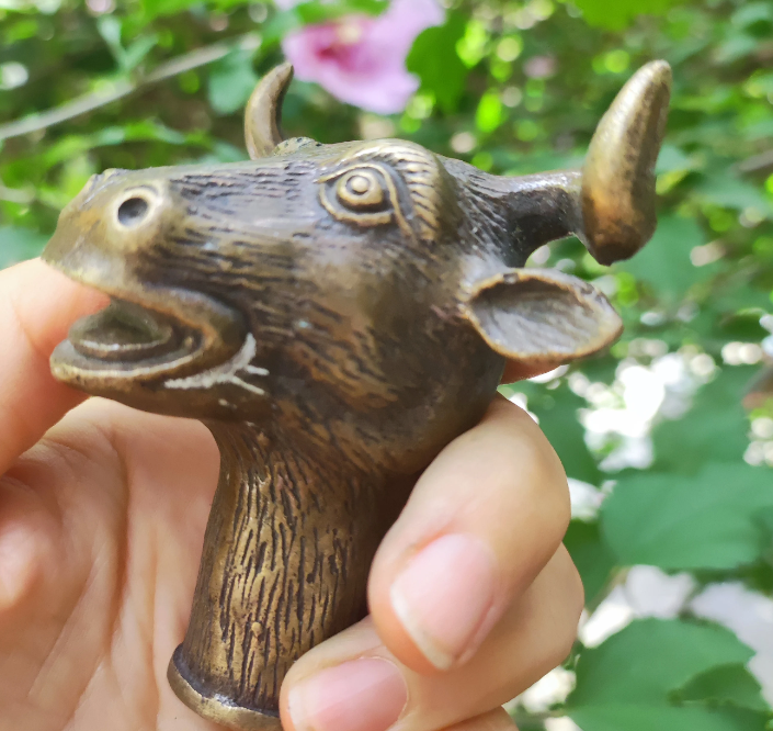 Antique Brass dragon Design Head Handle Only For Wooden Walking Stick ...