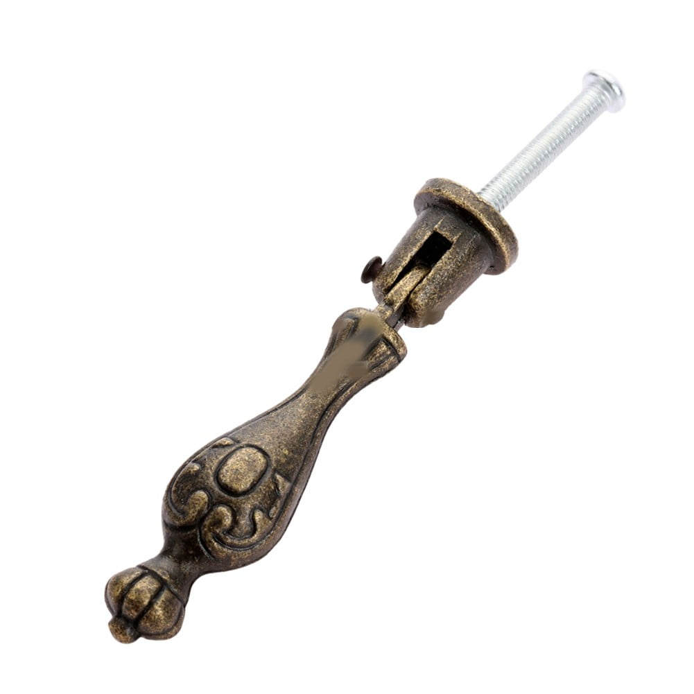 Antique Bronze Cabinet Knob Drawer Door Closet Pendant Drop Pull Handle ...
