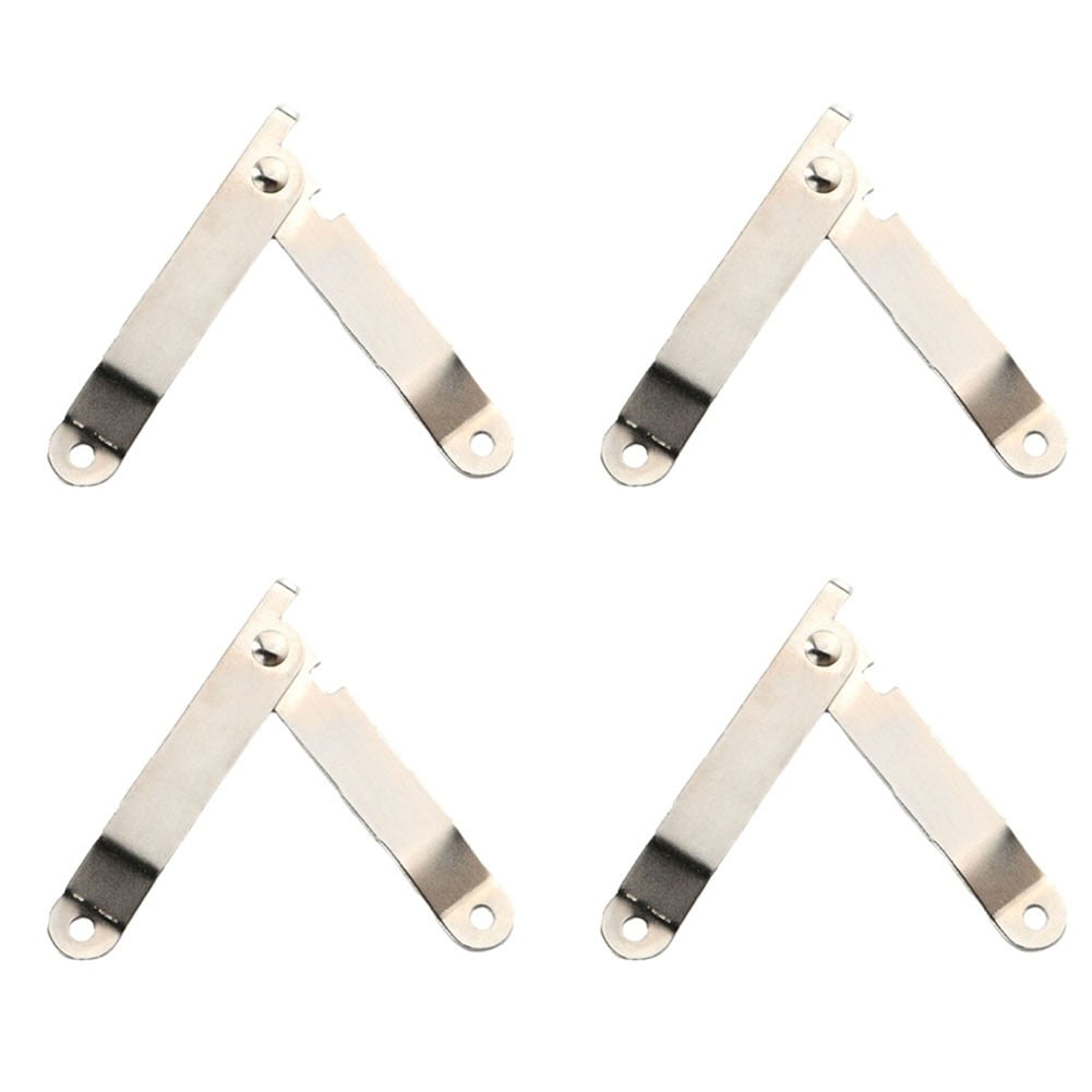 Antique Cabinet Hinges Set - 4PCS Bronze Iron Support Hinges for Wooden ...