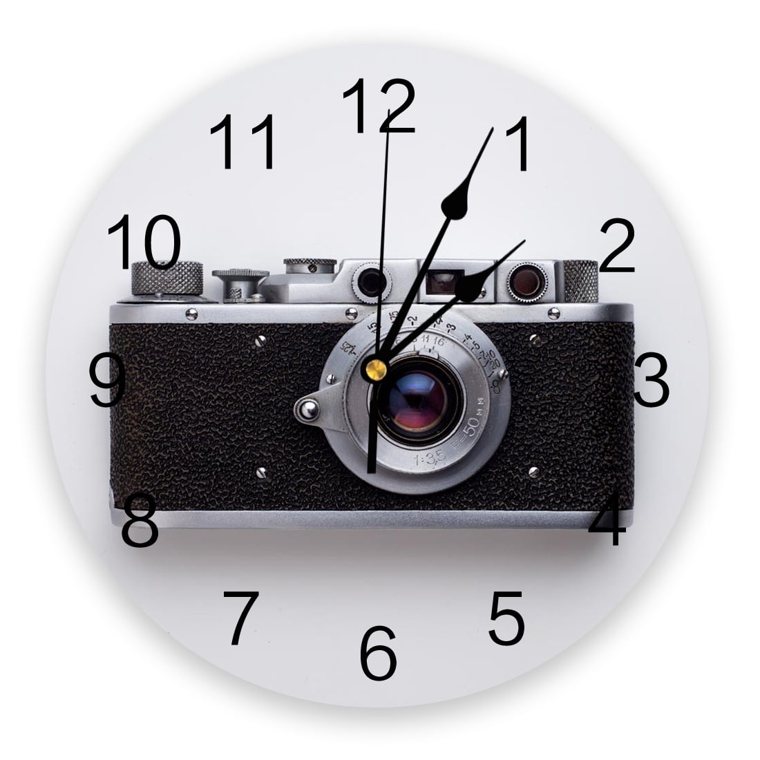 Antique Camera Art Retro Wall Clock rative for Living Room Kitchen ...