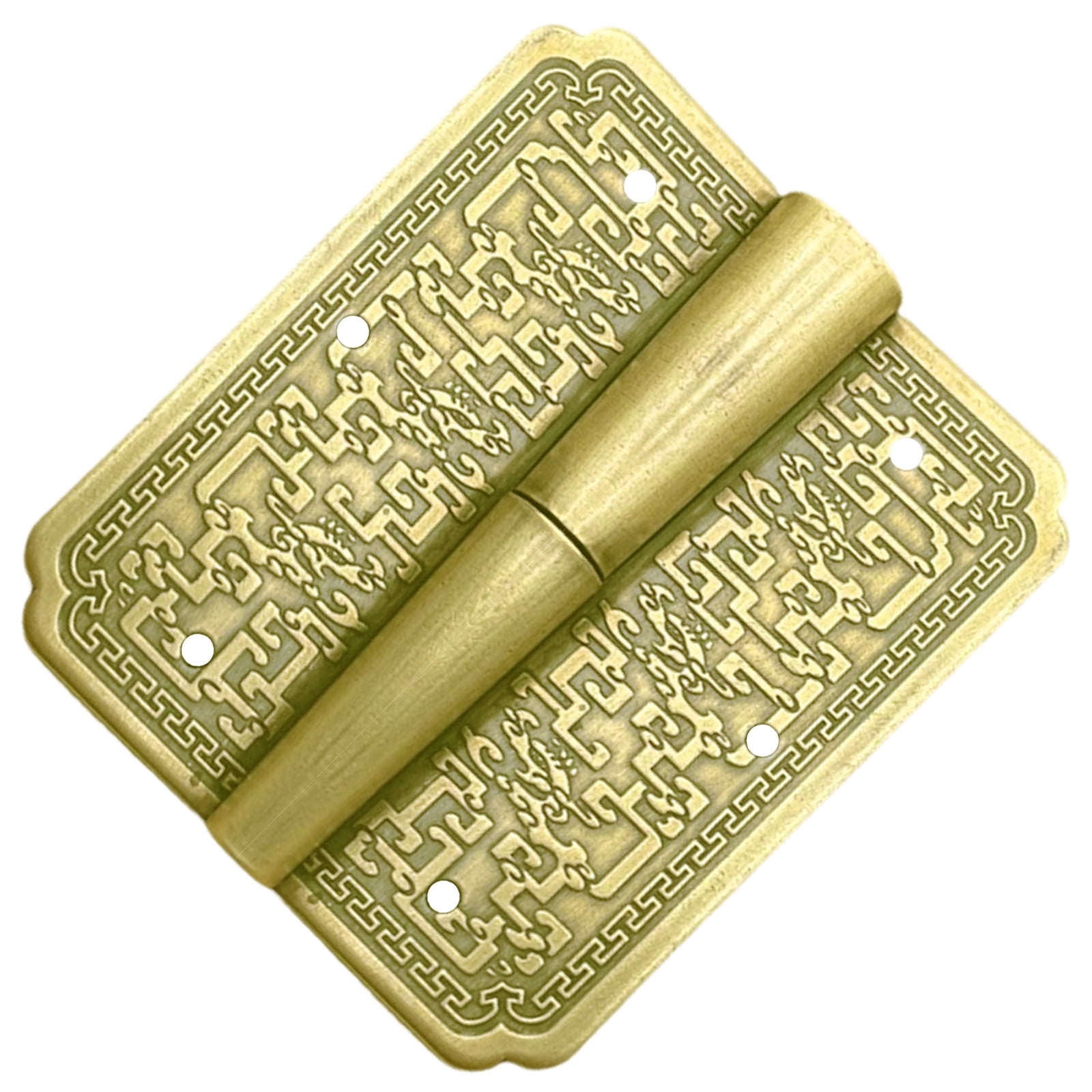 Antique Carved Brass Cabinet Door Hinges Furniture Repair Hinge Drawer ...