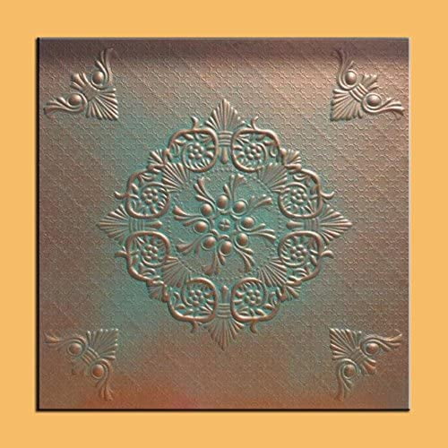 Antique Ceilings Inc - Savona Copper Patina - Styrofoam Ceiling Tile ...