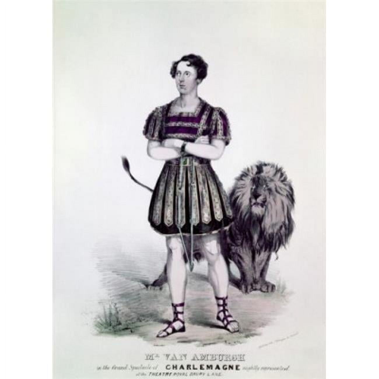 Antique Circus Poster by Alex Hoag Poster Print 18 x 24 in. - Walmart.com