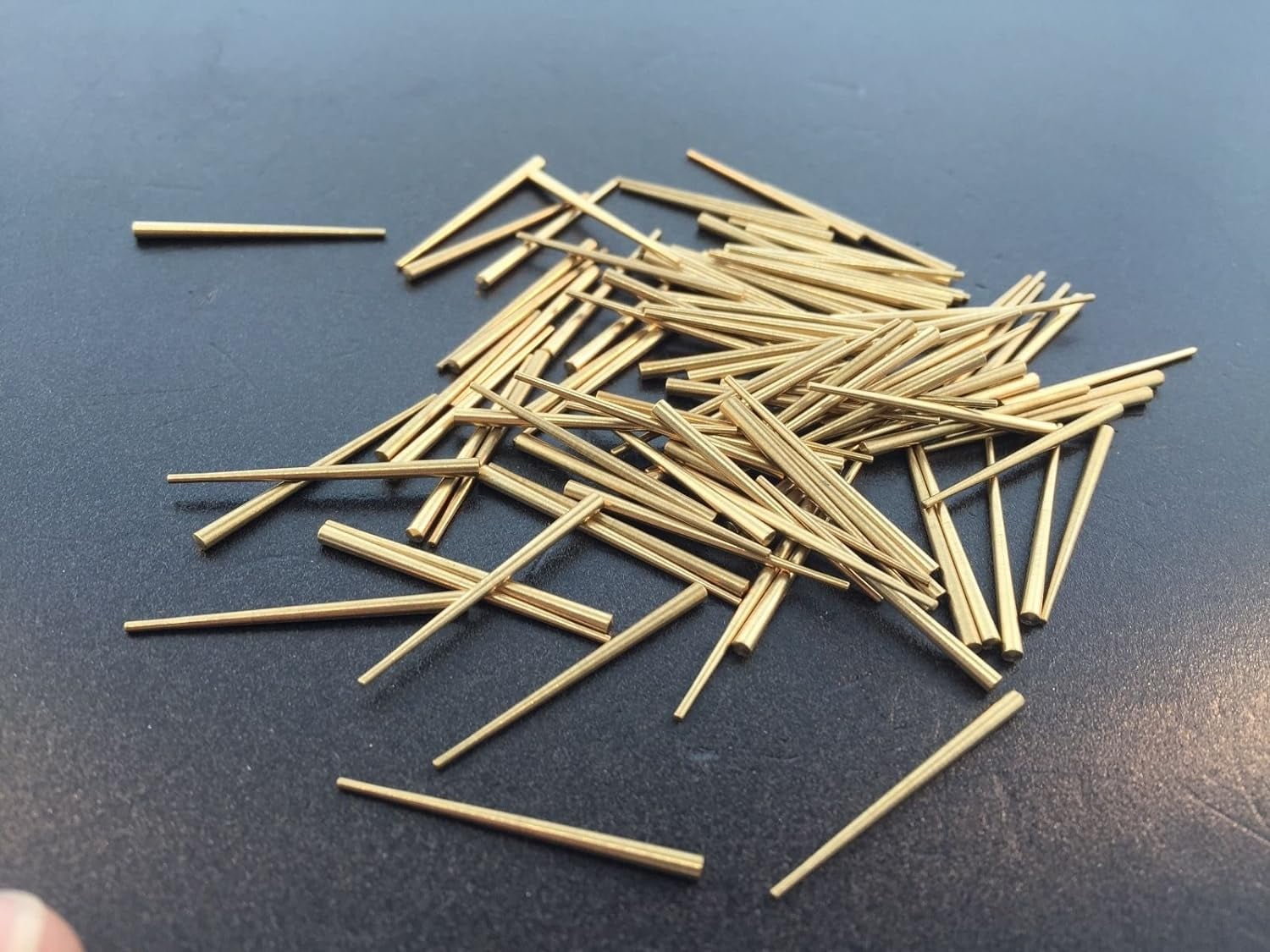 Antique Clock Hands Brass Tapered Pin Set of 100 Y - Walmart.com