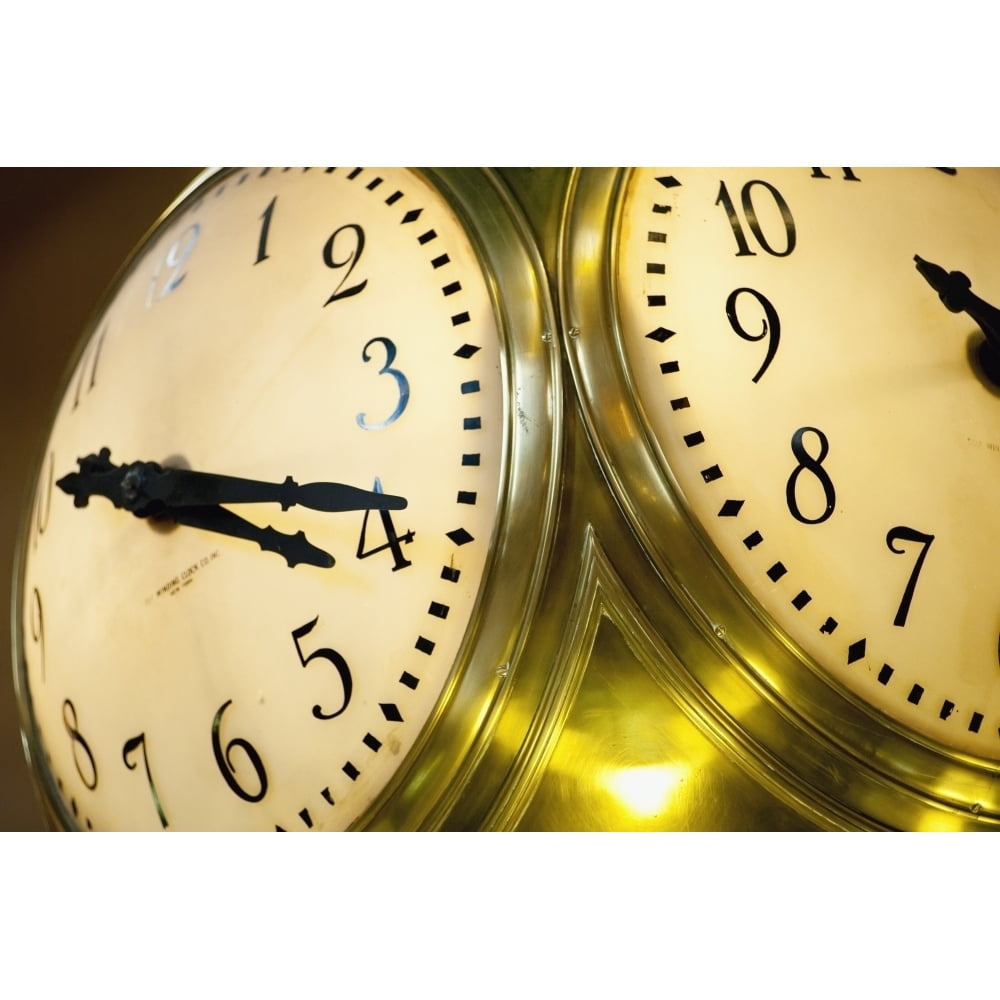 Antique Clock Inside Grand Central Termina; Murray Hill Manhattan York ...