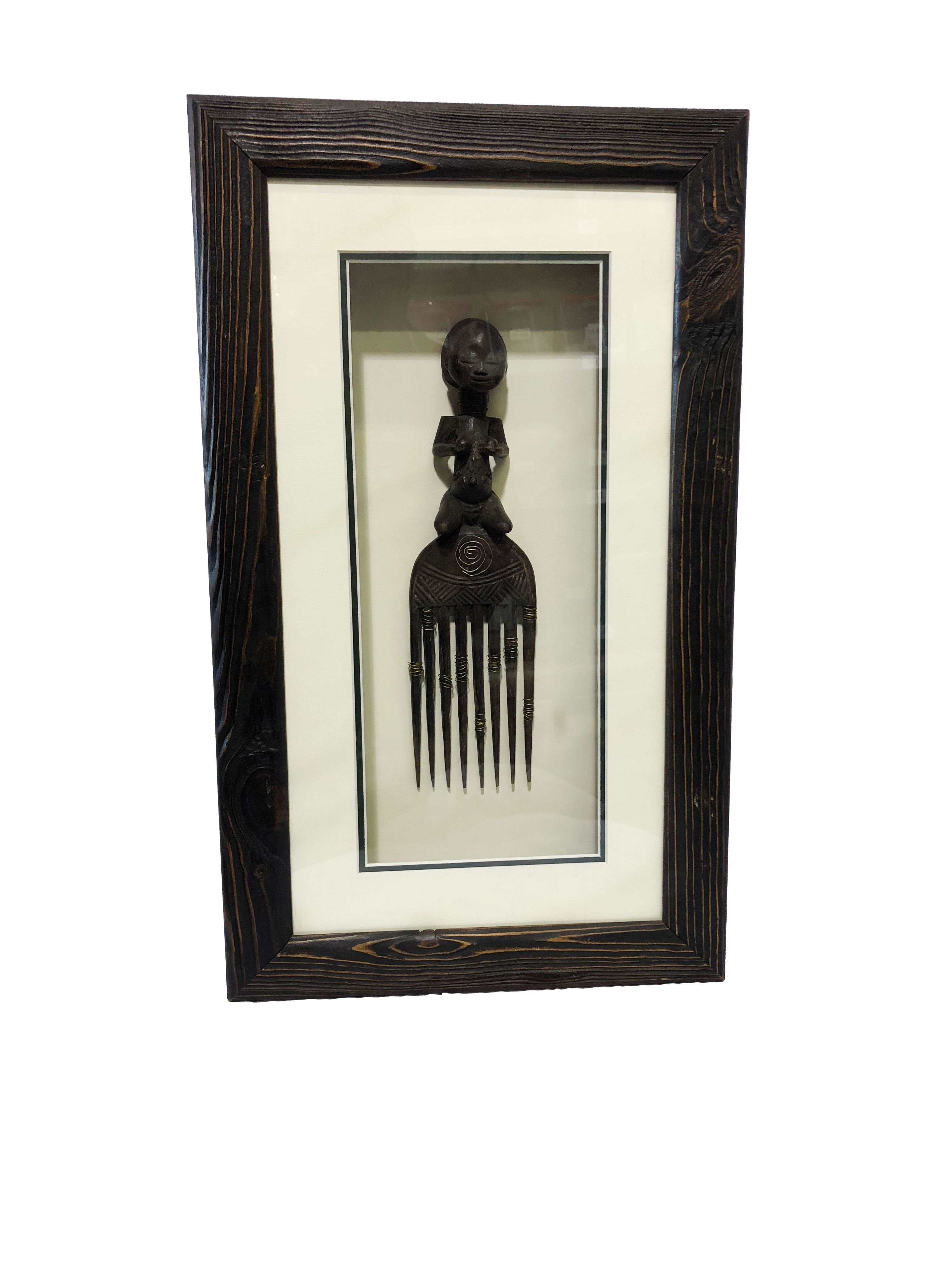 Antique Comb Shadow Box Frame - Walmart.com