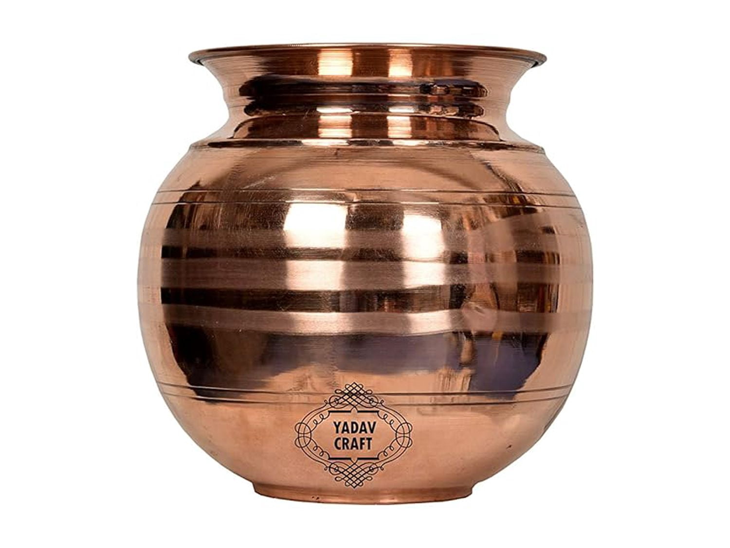 Antique Copper Lota 8 Liters - Kalash Ayurvedic Water Drinking Lota ...