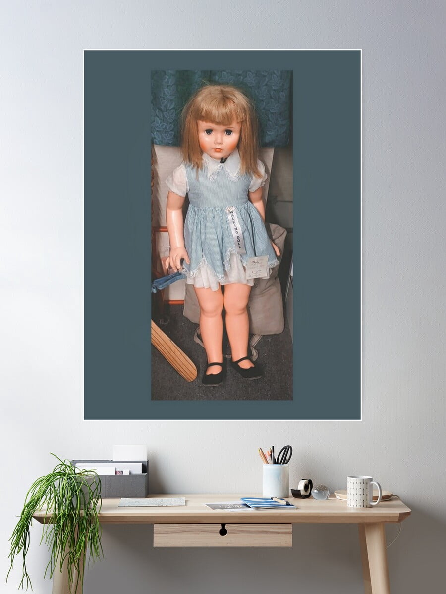 Antique Doll Poster Wall Art, Modern Wall Decor For Living Room Bedroom ...