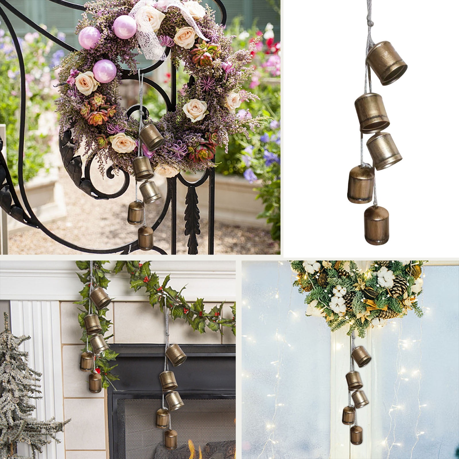 Antique Door Bell, Metal Hanging Bell, Unique Vintage Door Decoration ...