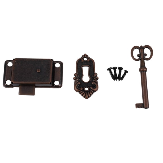 Antique Door Lock Drawer Jewelry Box Cabinet Wardrobe Cupboard Door ...