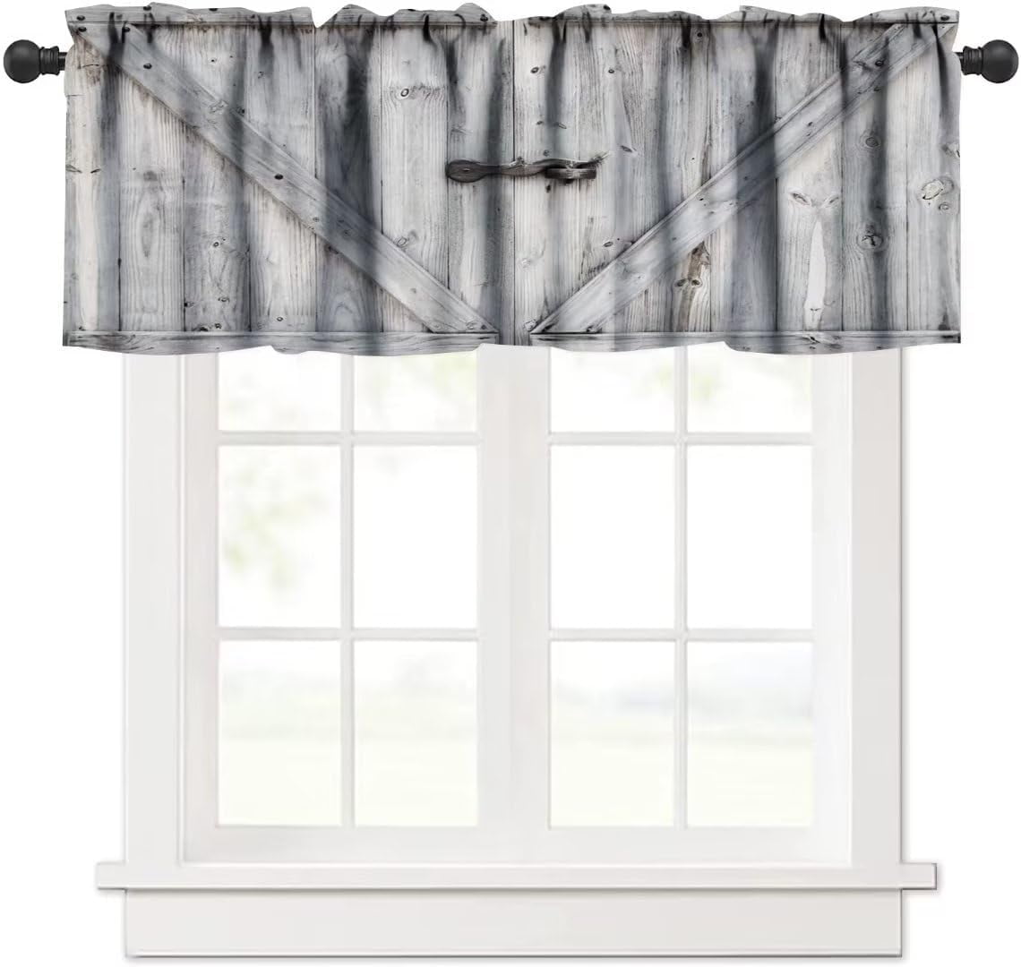 Antique Door Window Valance, Vintage Rustic Wooden Barn Farm House Door ...