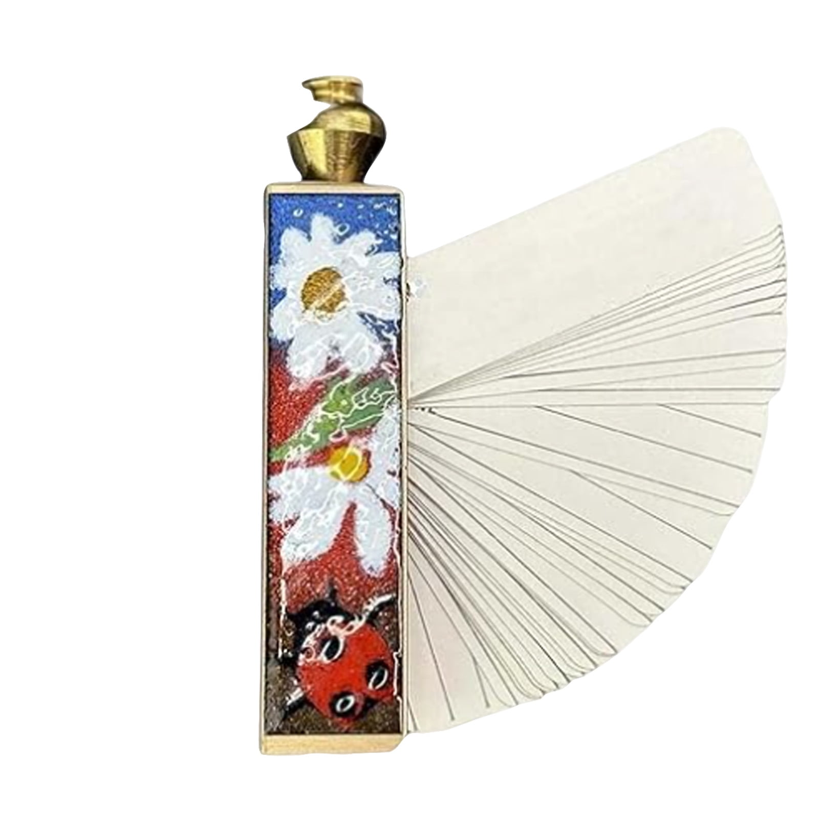 Antique Enamel Flowers Brass Address & Phone Book – Mini Pocket ...