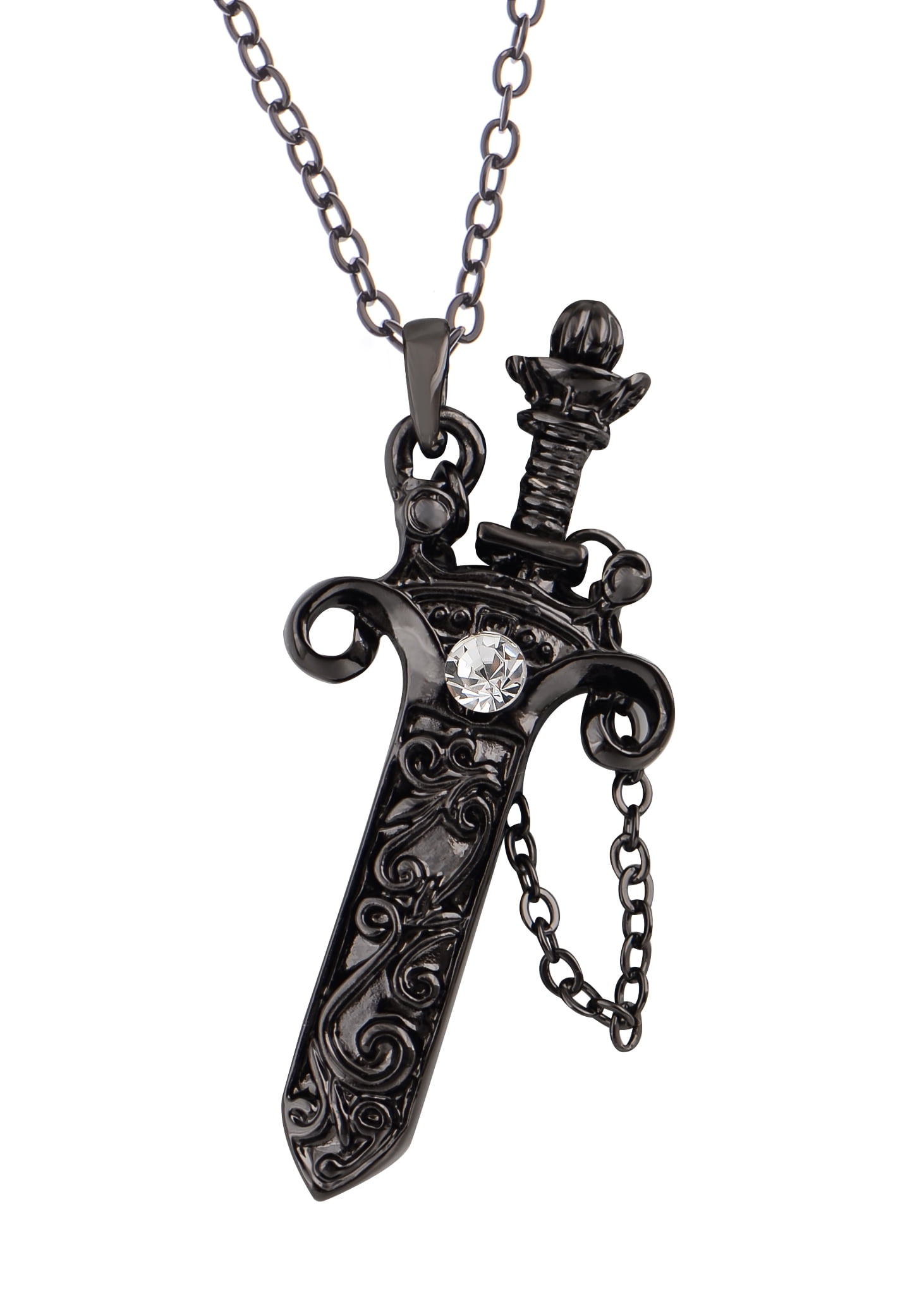 Antique Fantasy Medieval Renaissance Removable Scabbard Rune Sword ...