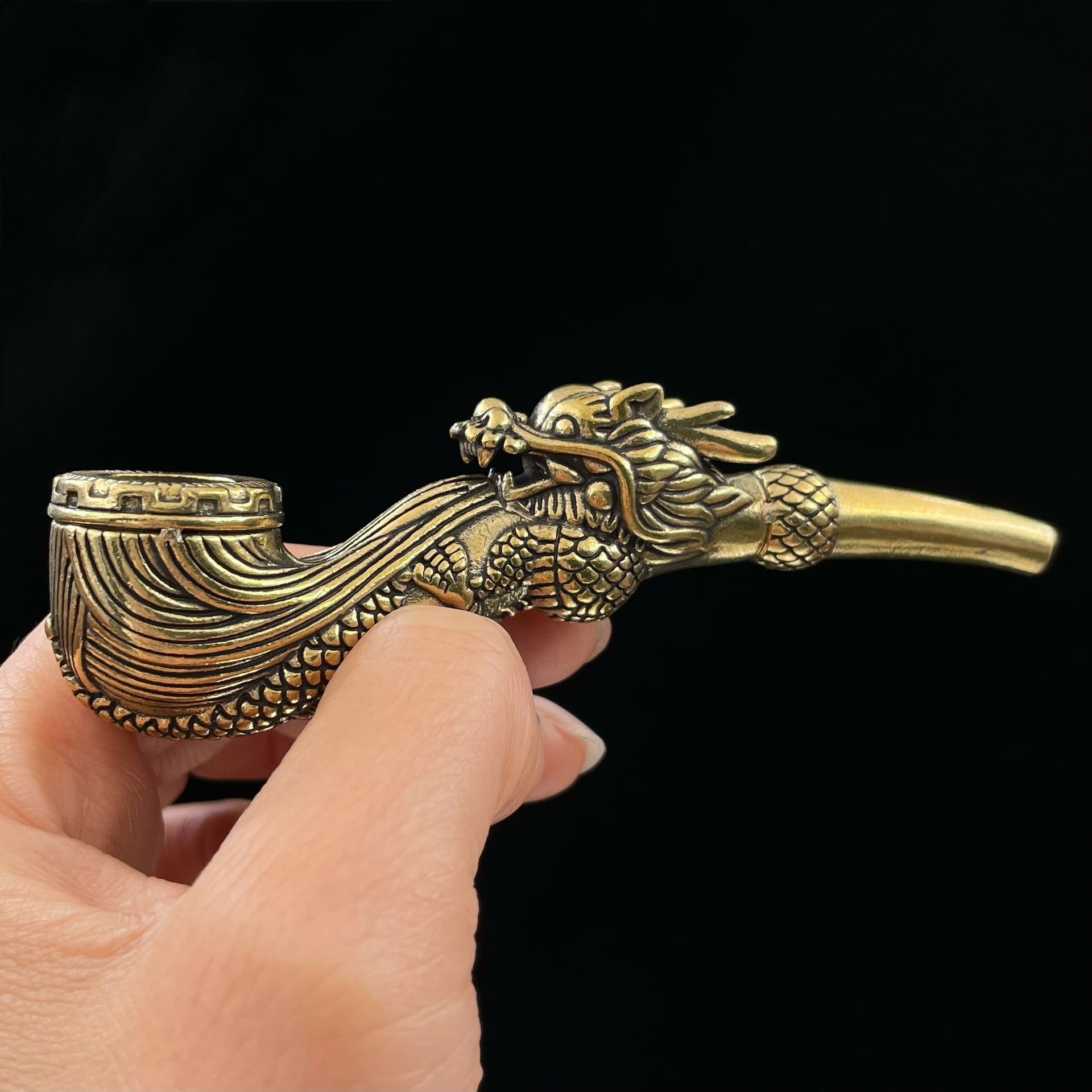 Antique Faucet Brass Pipe Metal Pipe Handicraft - Walmart.com