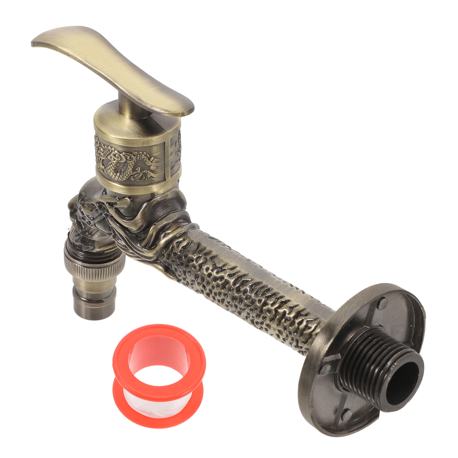Antique Faucet Frost-resistant Water Spout Single Lever Handle ...