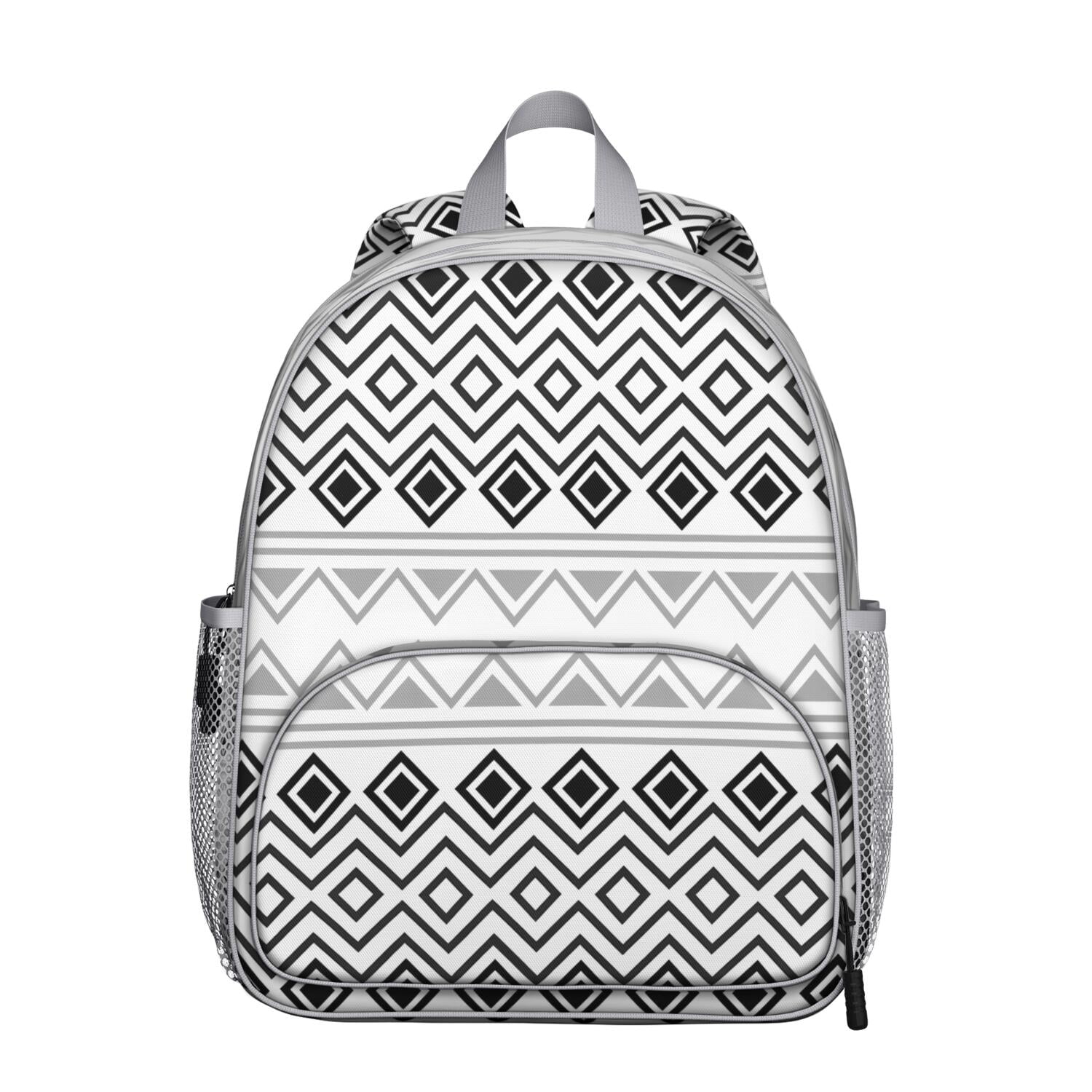 Antique Floral Student Backpack – Traditional Boho School Bag with ...