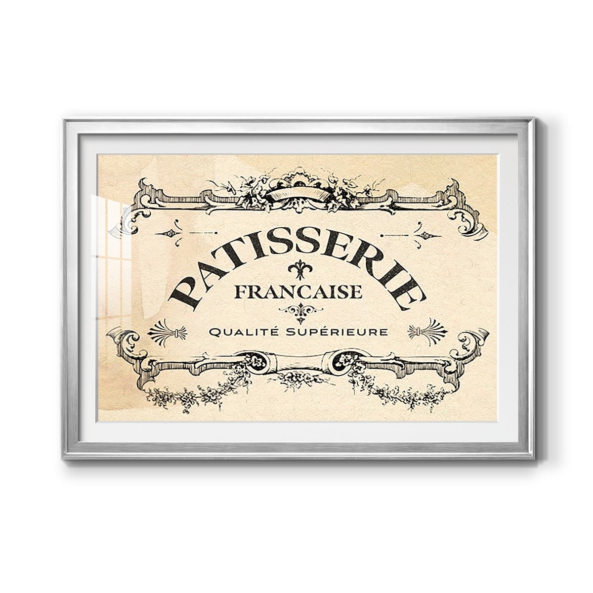 Antique French Label I Premium Framed Print - Ready to Hang - Walmart.com